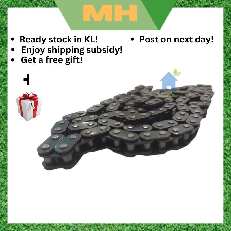 T8F 25H 108 116 124 126 144 Links Chain For 47/49cc Pocket Bike Mini ...