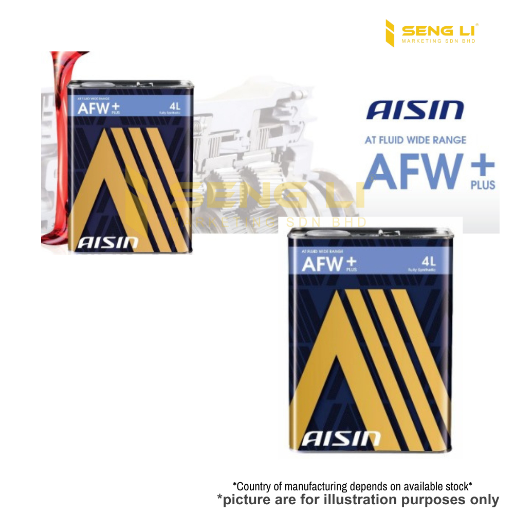 AISIN FULLY SYNTHETIC ATF(AFW+WS)-TOYOTA/PERODUA/PROTON /NISSAN/MAZDA ...