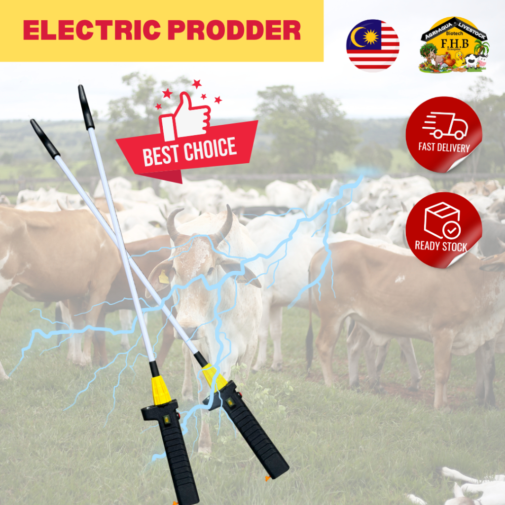 Electric Shot Cow Goat Prodder Rechargeable Livestock Karen Lembu ...