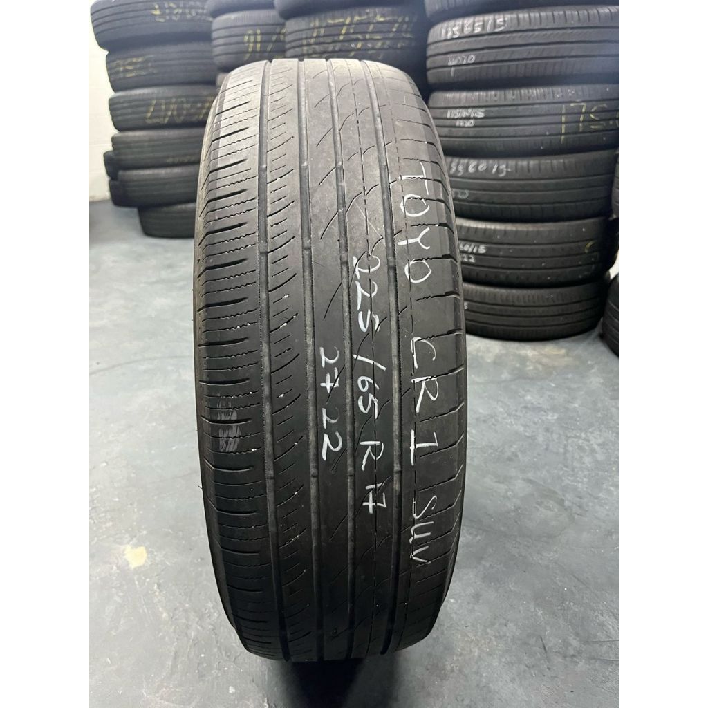 1 PCS (USED TYRE) 225/65R17 TOYO PROXES CR-1 SUV (YEAR 2022) | Shopee Malaysia