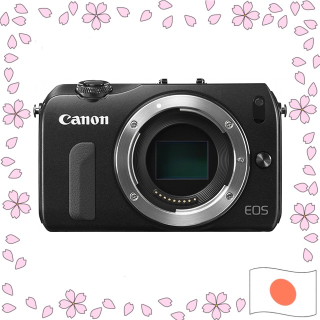 Canon Mirrorless Interchangeable-Lens Camera EOS M Body Black EOSMBK ...