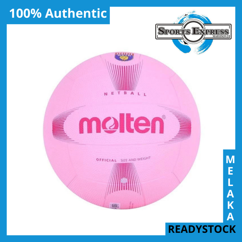 Molten Netball SN5R SN4R Pink [100% Authentic] -Sports Express | Shopee ...