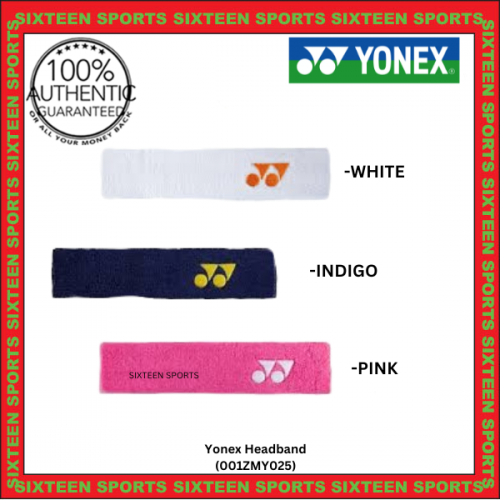 YONEX Headband 001- Malaysia Open 2025 -3 Colour Available | Shopee ...