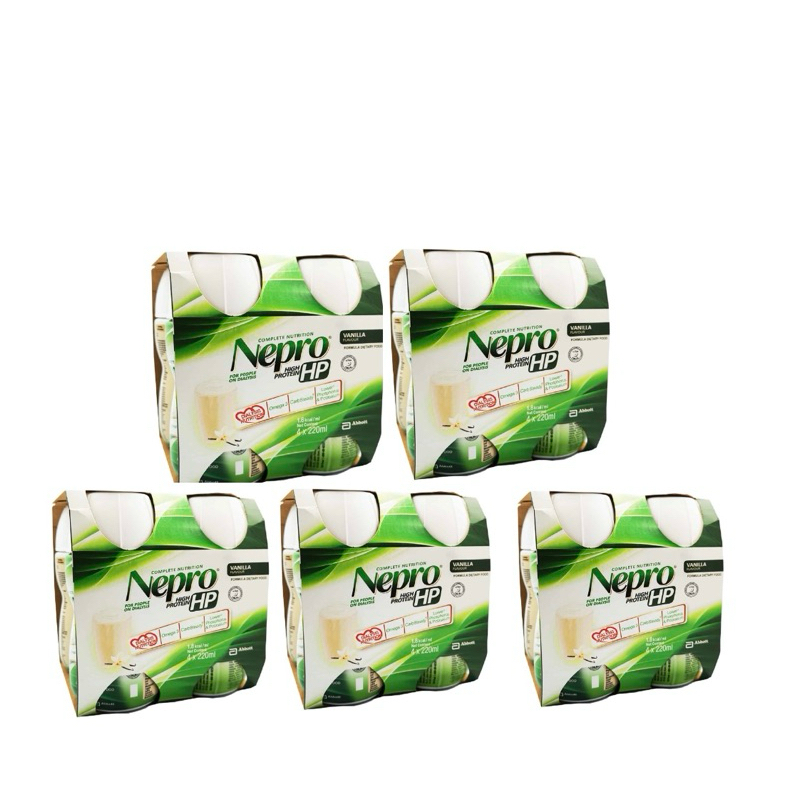 Abbott Nepro HP (220ml x 20 Bottles) – High-Protein Nutritional ...