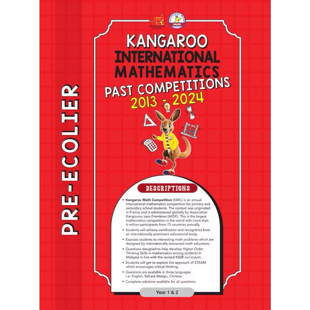 (Softcopy) International Kangaroo Math Competition 204-2024 PDF ...