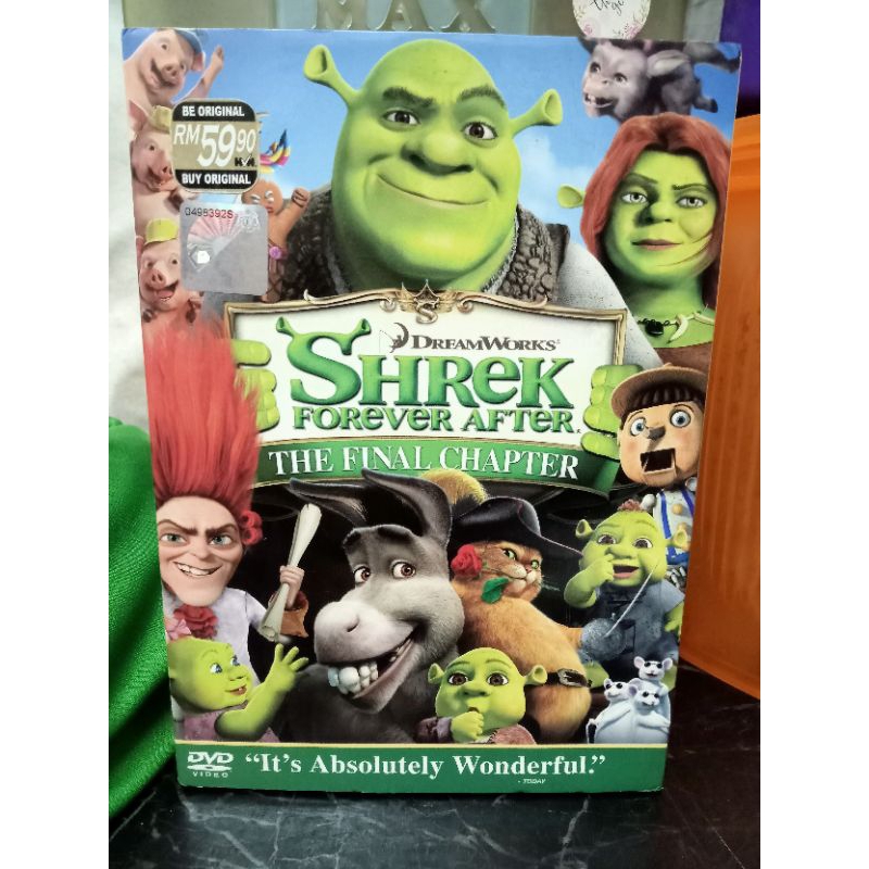 DVD Original Shrek The Final Chapter | Shopee Malaysia