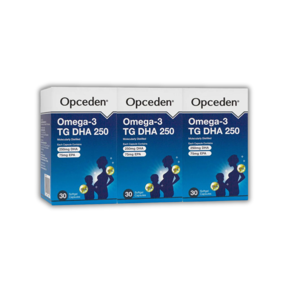 Opceden Omega-3 TG DHA 250 3x30’s (Triple Pack) | Shopee Malaysia