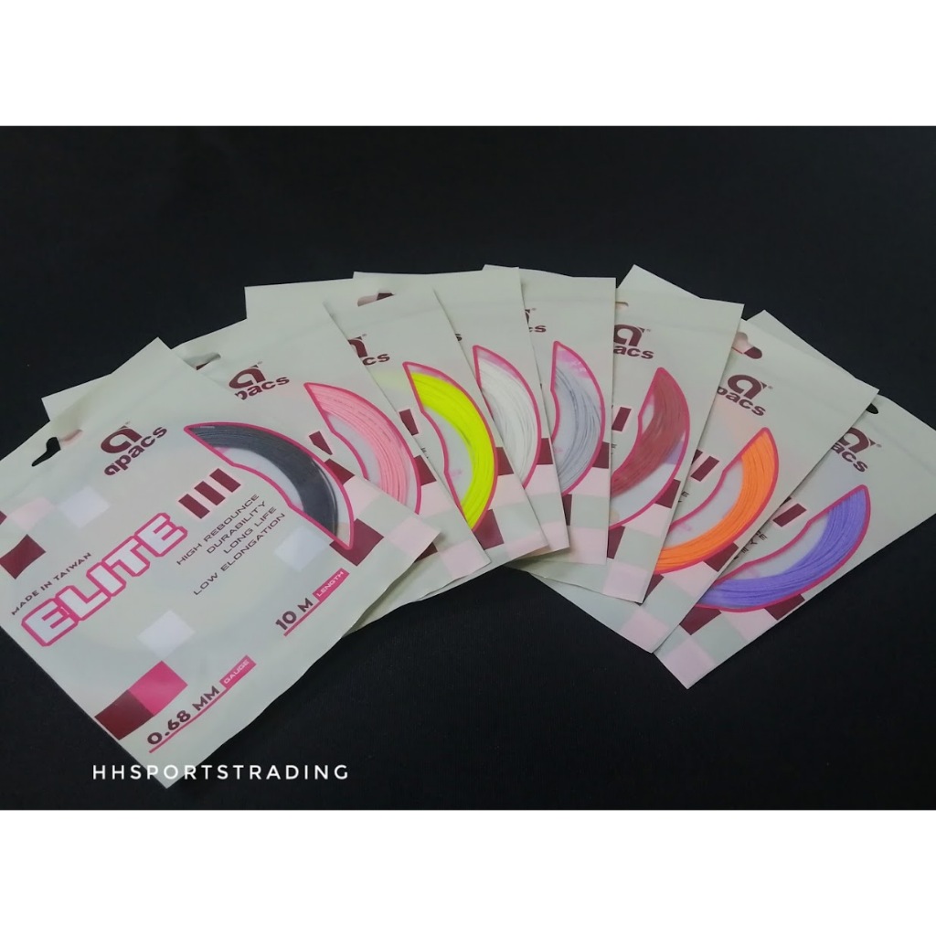 APACS Badminton String ELITE 3 ( 100% Original ) | Shopee Malaysia