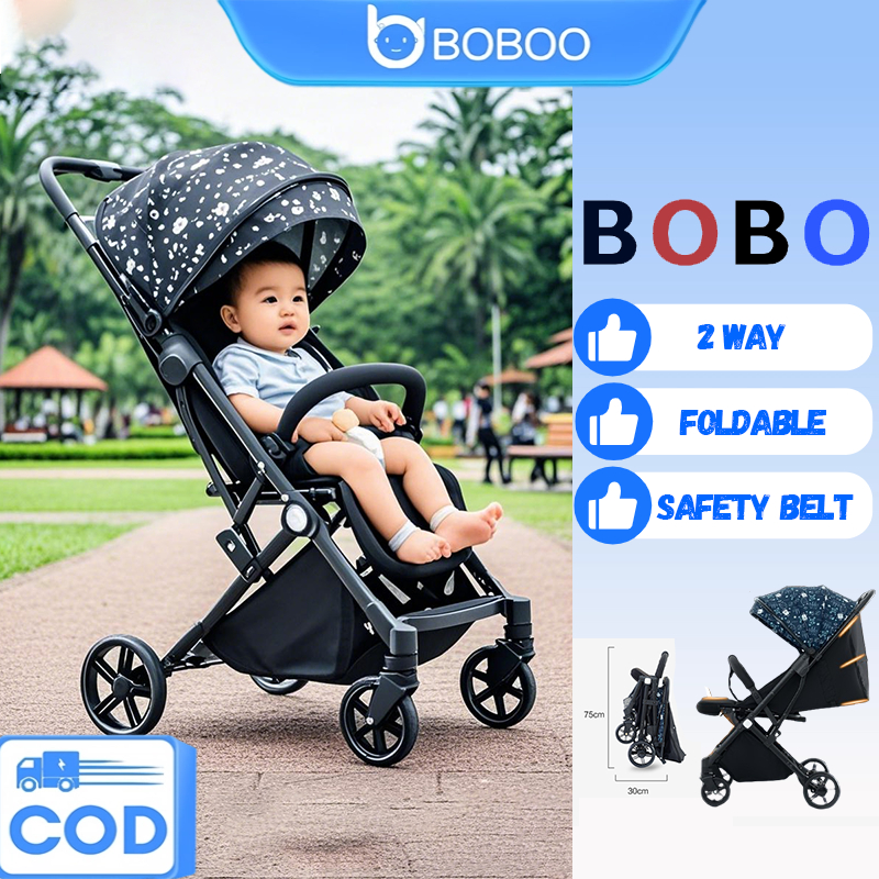 【BOBOO】Stroller Baby Cabin Lightweight New Born Baby Stroller Travel ...
