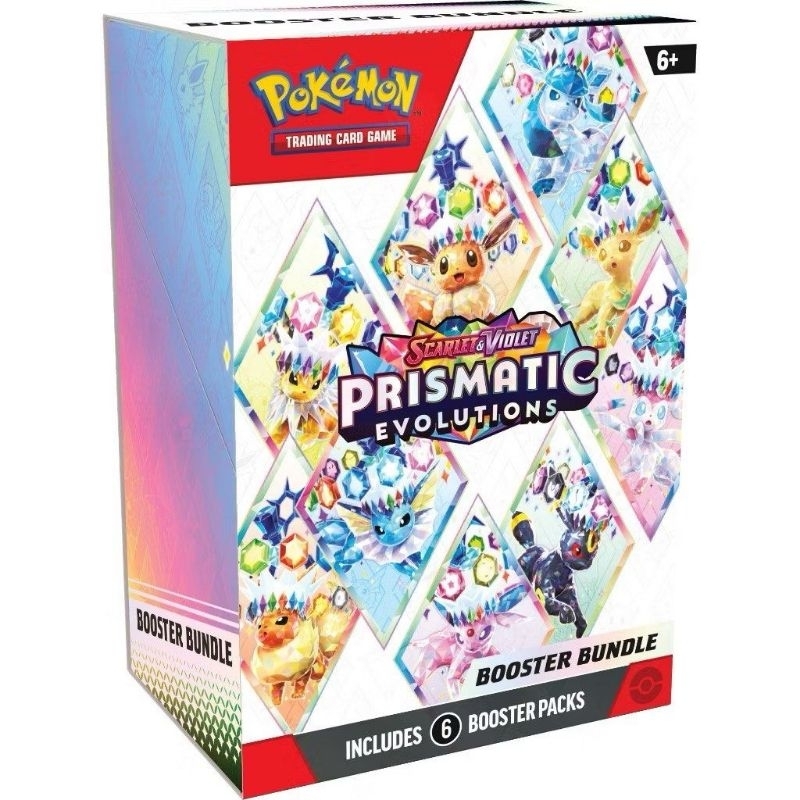 Pokemon TCG Sv8.5 Prismatic Evolutions Booster Bundle / Super Premium ...