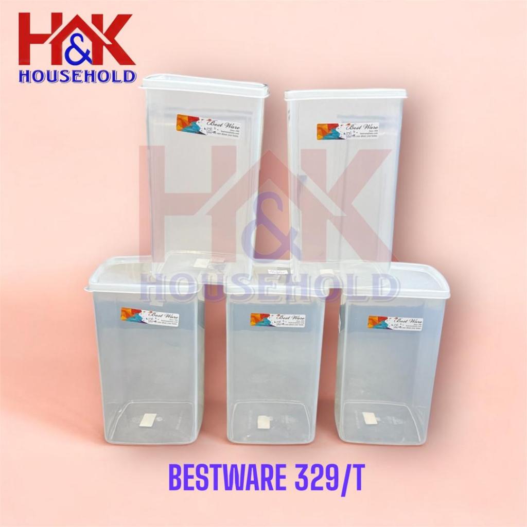 Bestware Transparen Rectangular Container 2000ml,Utensils,bekas empat ...