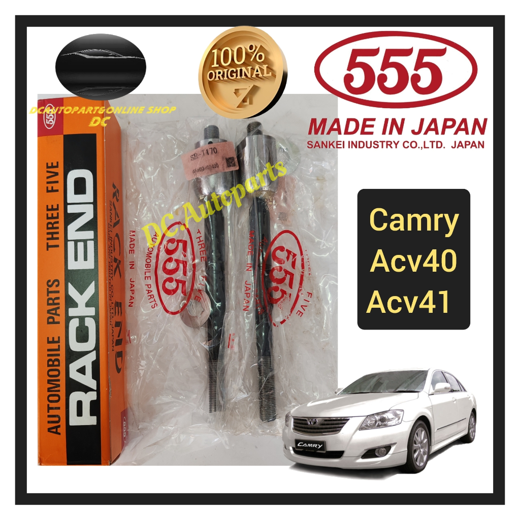 ORIGINAL 555 JAPAN RACK END TOYOTA CAMRY ACV40 ACV41( PRICE FOR 1SET ...
