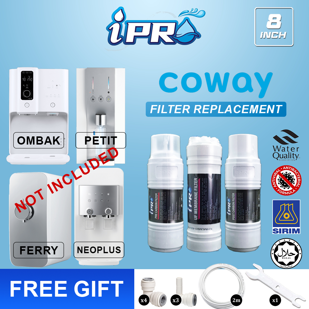 Coway Filter Replacement Set for Coway Ombak / Petit / Ferry / Neo Plus ...