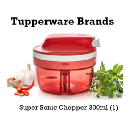 *Ready stock*Tupperware SuperSonic Chopper Red (New version of Turbo ...