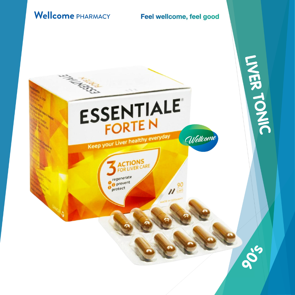 Essentiale Forte Liver Health Capsule 90's (EXPIRY 02/2026) | Shopee ...