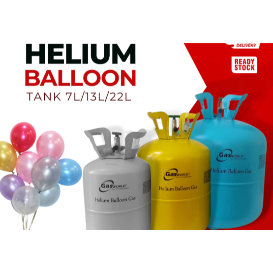 Party Disposable Helium Balloon Gas Cylinder/Parti Helium Belon/Helium ...