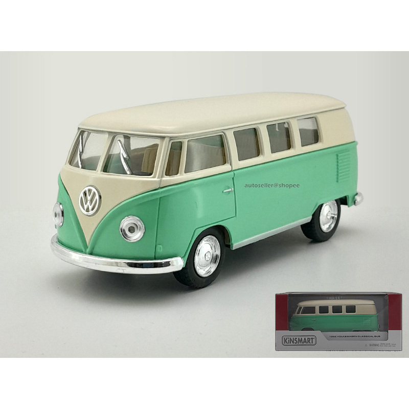 1962 Volkswagen T1 Classical Samba Bus ( Kombi Van ) Metal Toy Diecast ...