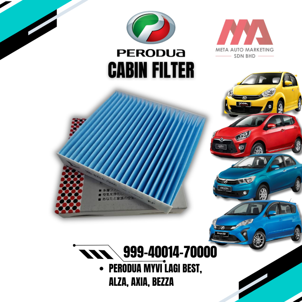 PERODUA AIRCOND CABIN FILTER AIRCOND FILTER 999-40014-70000 - PERODUA ...