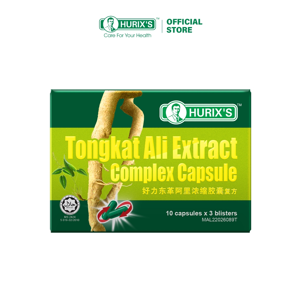 HURIX'S Tongkat Ali Extract Complex Capsule | Shopee Malaysia