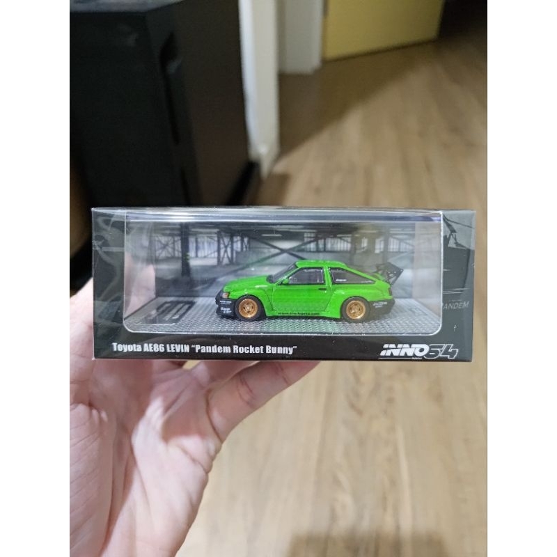 Inno64 TOYOTA AE86 Levin "PANDEM ROCKET BUNNY" Green | Shopee Malaysia