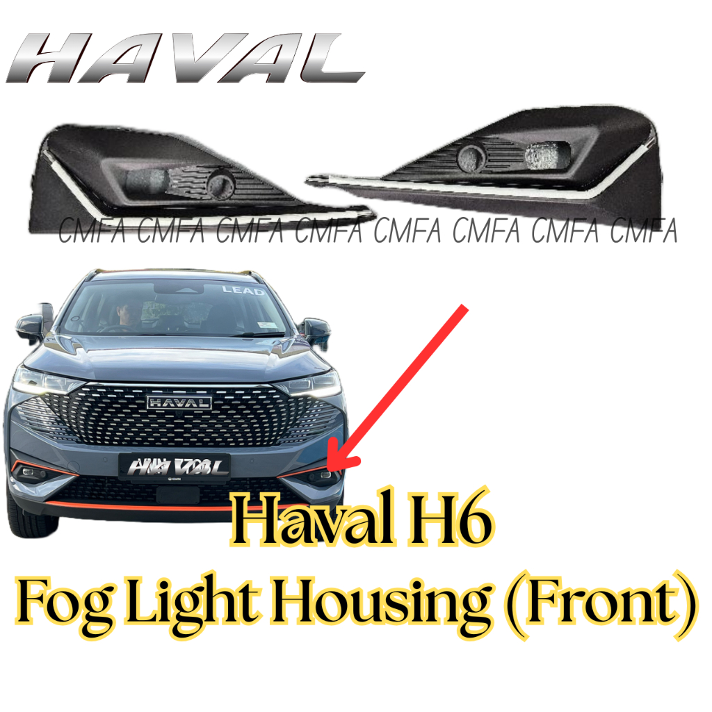 HAVAL H6 Fog Light Housing Fog Lamp Housing Cover Lampu Depan | Shopee ...