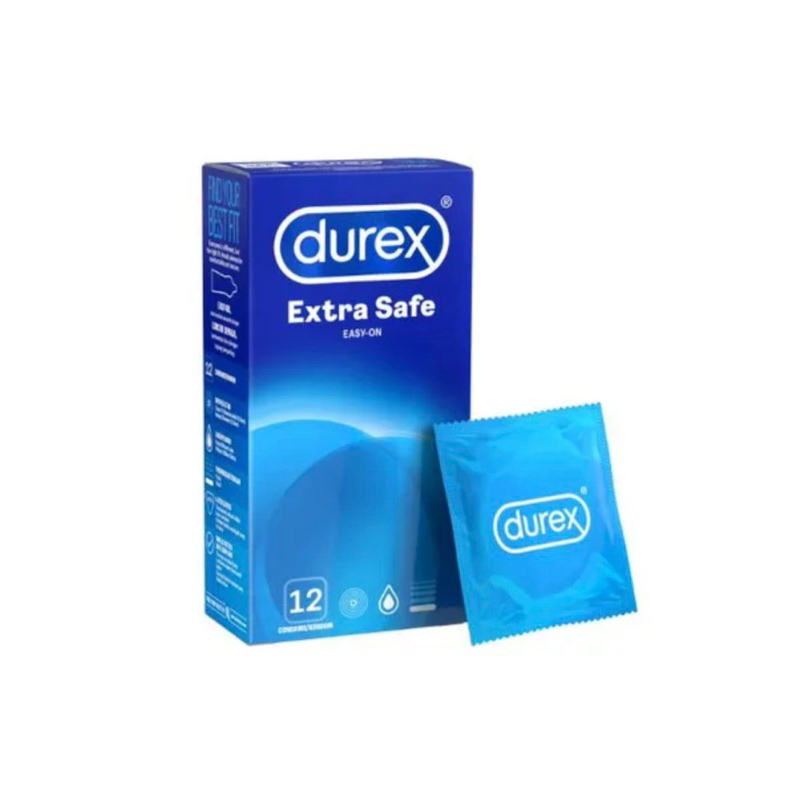 Durex Condom 12 pack (Extra Safe, Love, Together, Close fit, Comfort ...
