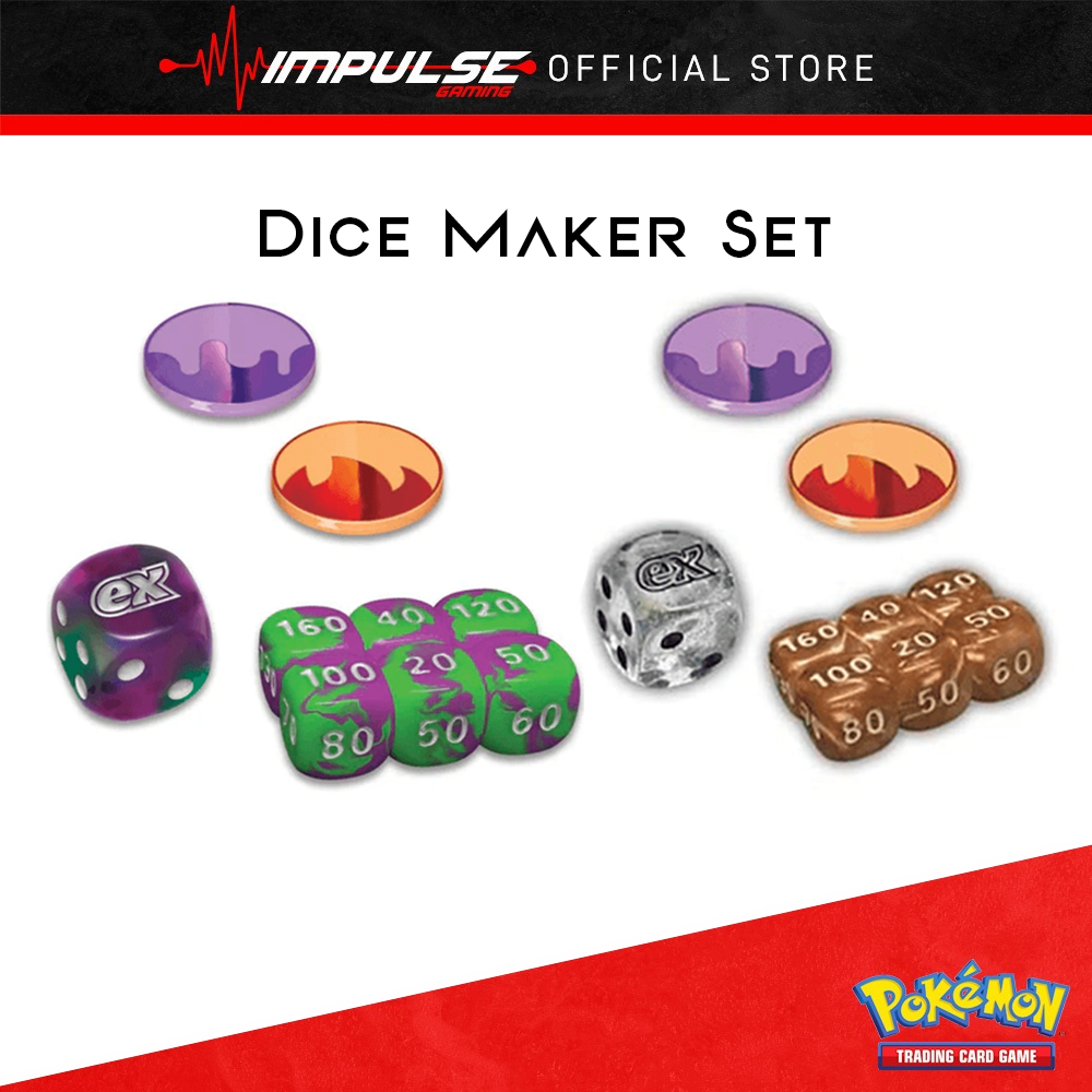 Pokemon TCG Eng Dice Maker Set - SV6.5 Shrouded Fable / SV8.5 Prismatic ...