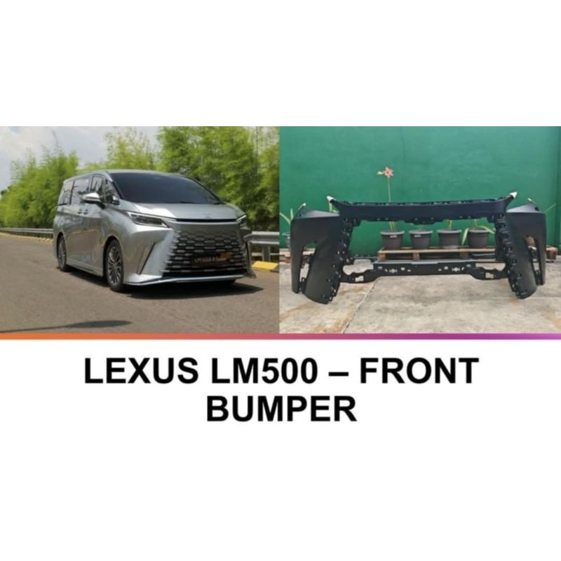 LEXUS LM500 FRONT BUMPER ORIGINAL | Shopee Malaysia