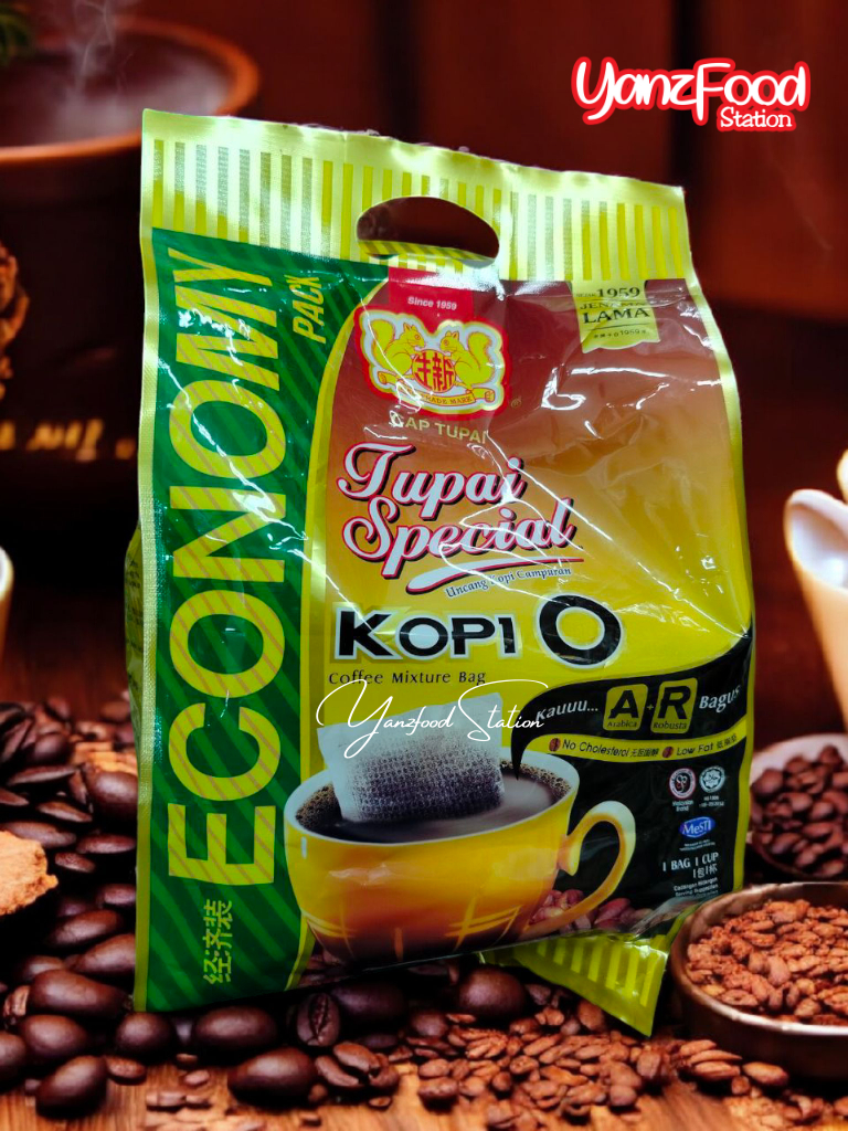 CAP TUPAI Tupai Special Uncang Kopi Campuran Kopi O Coffee Mixture Bag ...