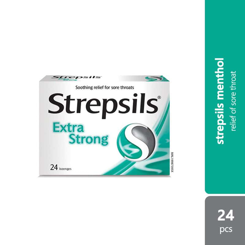 Strepsils Extra Strong Menthol 24s | Shopee Malaysia