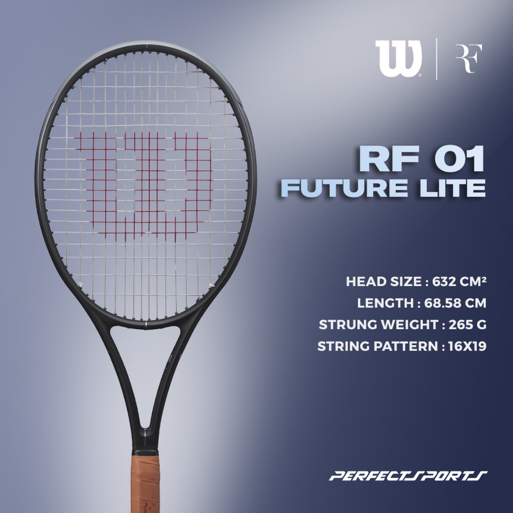 [Free String + Grip] Wilson RF 01 Future Lite Tennis Racket GRIP1 265G ...