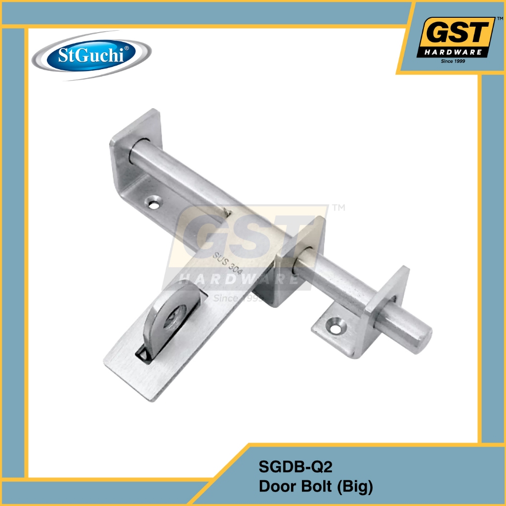 St Guchi SGDB-Q2 SS Door Bolt (Big) | St Guchi Door Bolt | Door Bolt ...