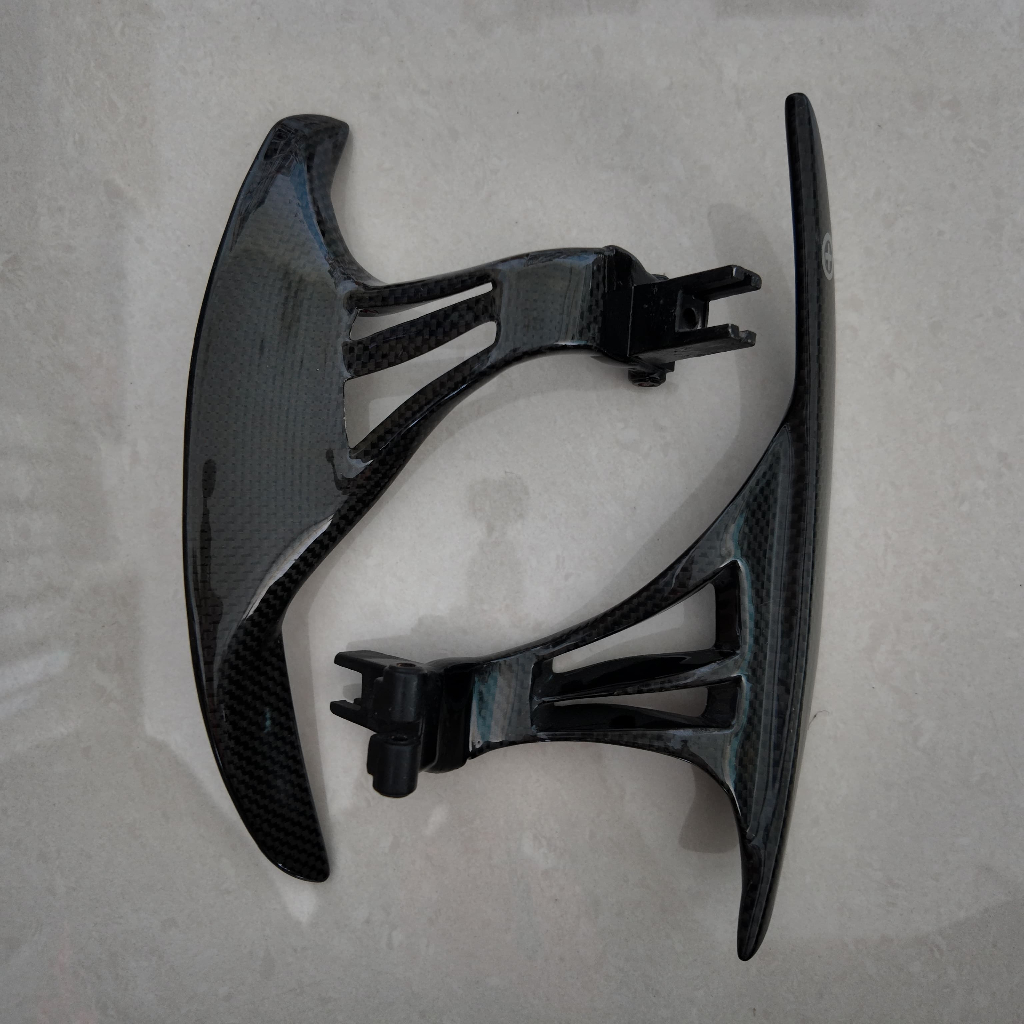 BKFD Carbon Fiber Extended Paddle Shifter for Nissan GT-R R35 (2008 ...