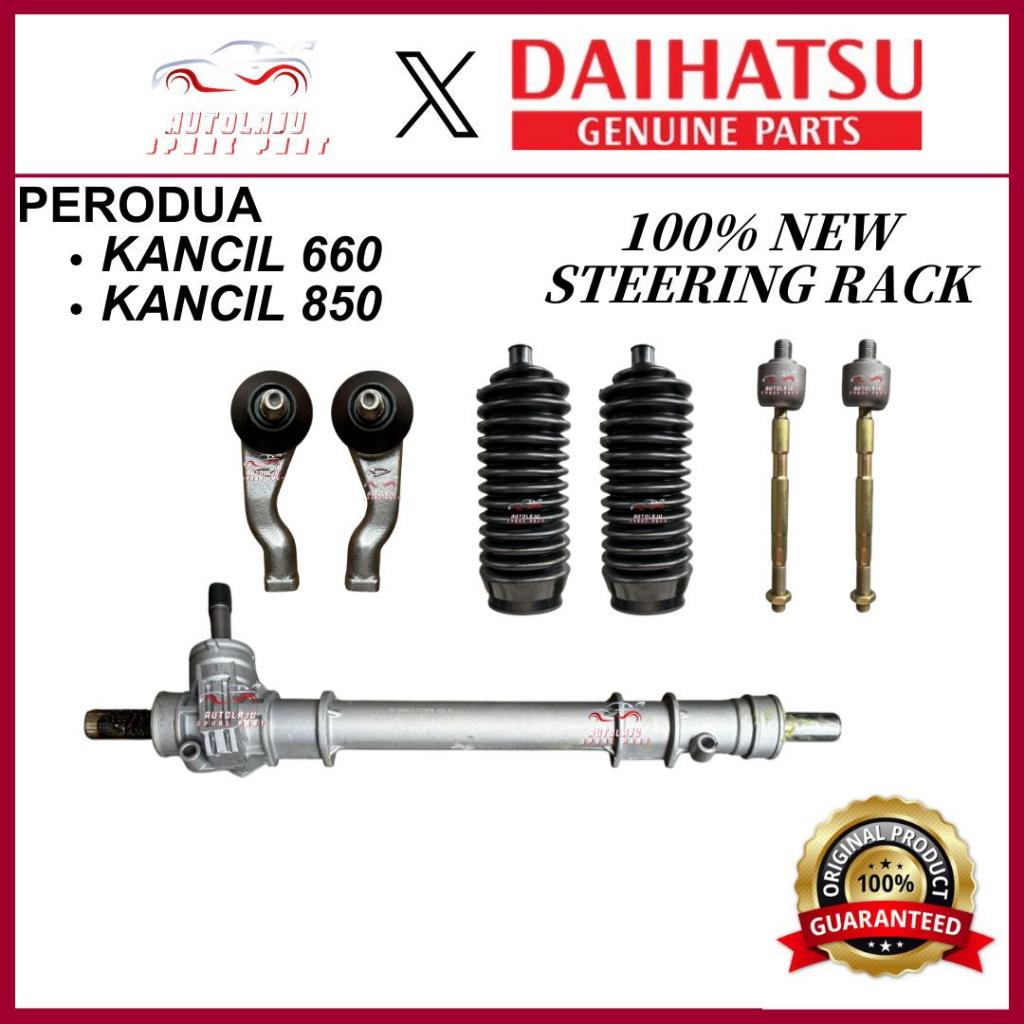100% NEW PERODUA KANCIL 660 KANCIL 850 STEERING RACK TIE ROD END RACK ...