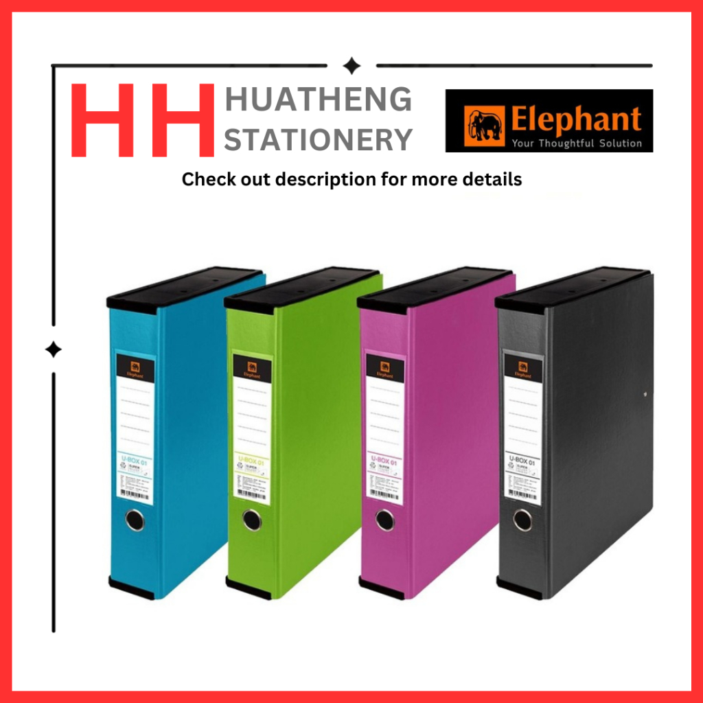 Elephant UBOC 01 F4 Utility Box File / Fail Kotak | Shopee Malaysia