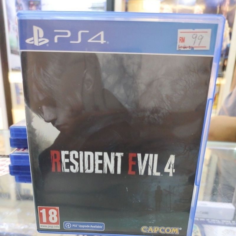 Resident Evil 4 Remake R2 Ps4 Game disc Second Hand | Shopee Malaysia