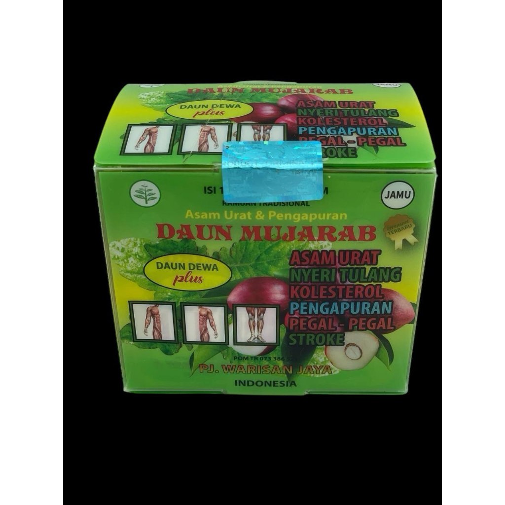 JAMU DAUN MUJARAB ISI 15 SACHET@7GM | Shopee Malaysia