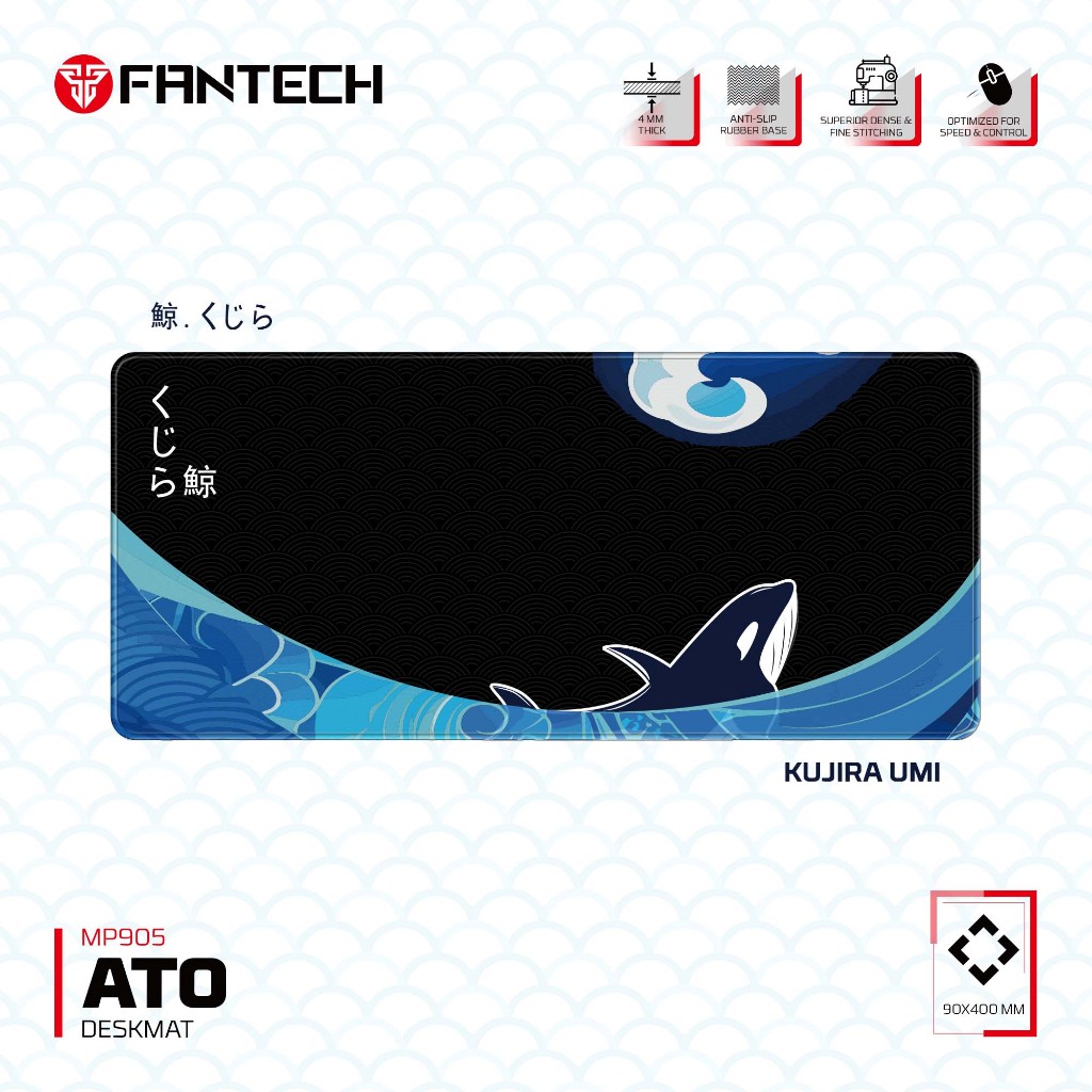 Fantech ATO DESKMAT MP905 Superior Dense & Fine Stitching Anti-Slip Base Deskmat | Shopee Malaysia