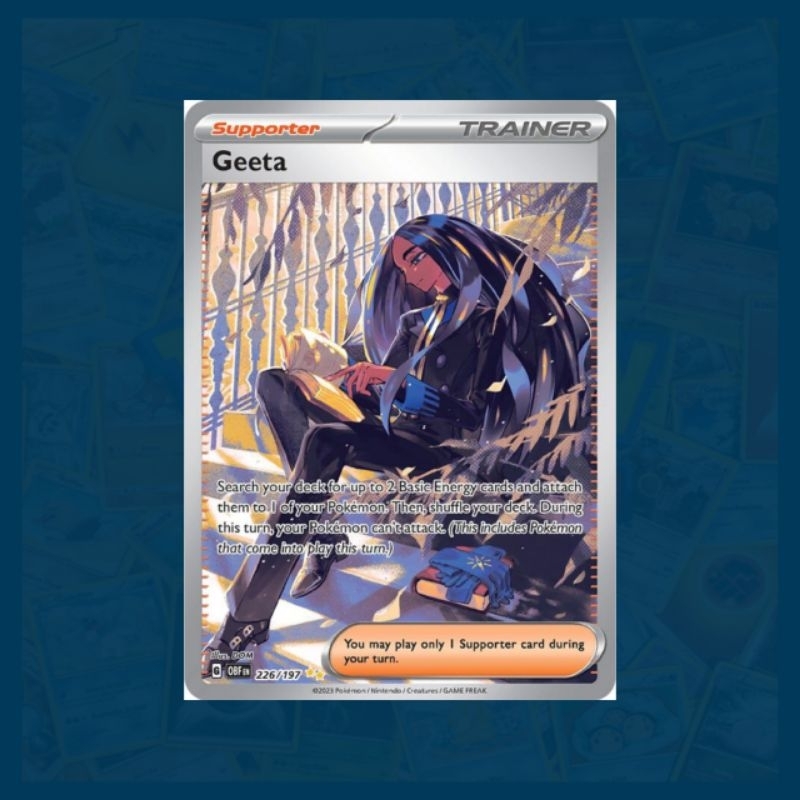 Geeta (226/197) Special Illustration Rare | Obsidian Flames | Pokemon ...