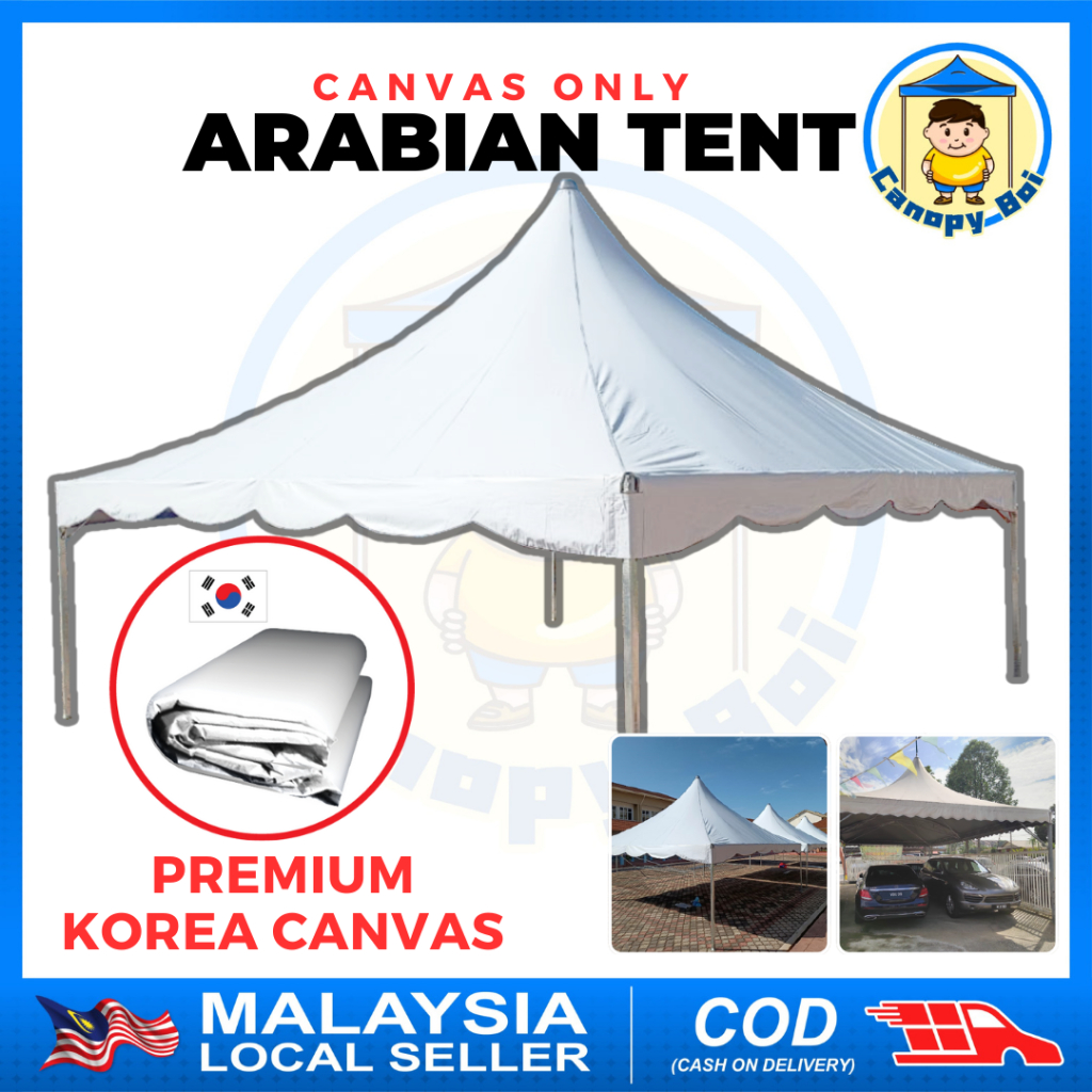 Canopy Boi 20 x 20 Arabian Canopy Canvas Only 20X20 Kanopi Arabian ...