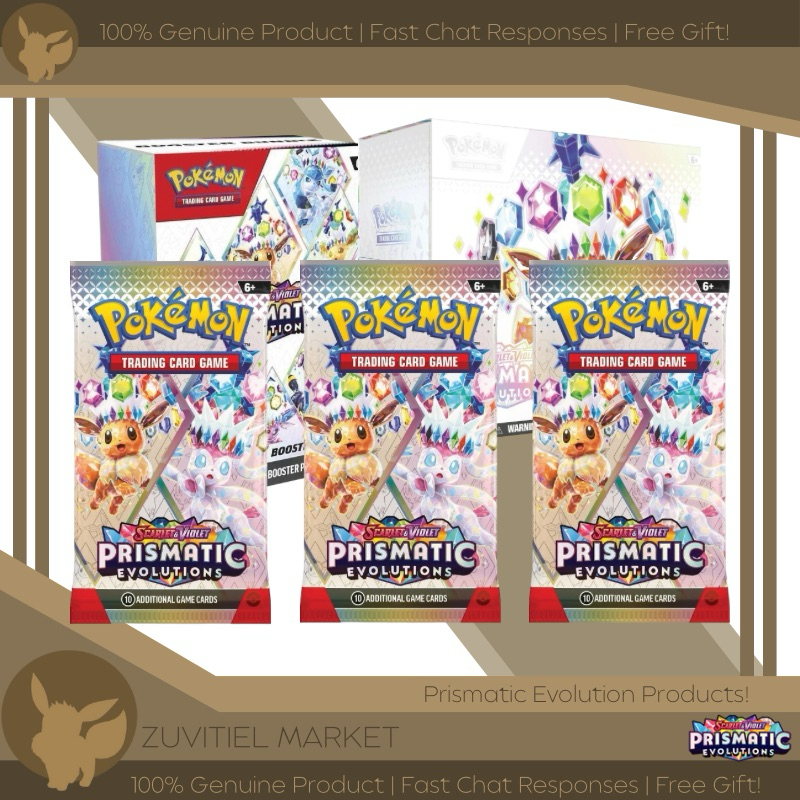 Prismatic Evolution Products! (S&V 8.5) (Pokemon) | Shopee Malaysia