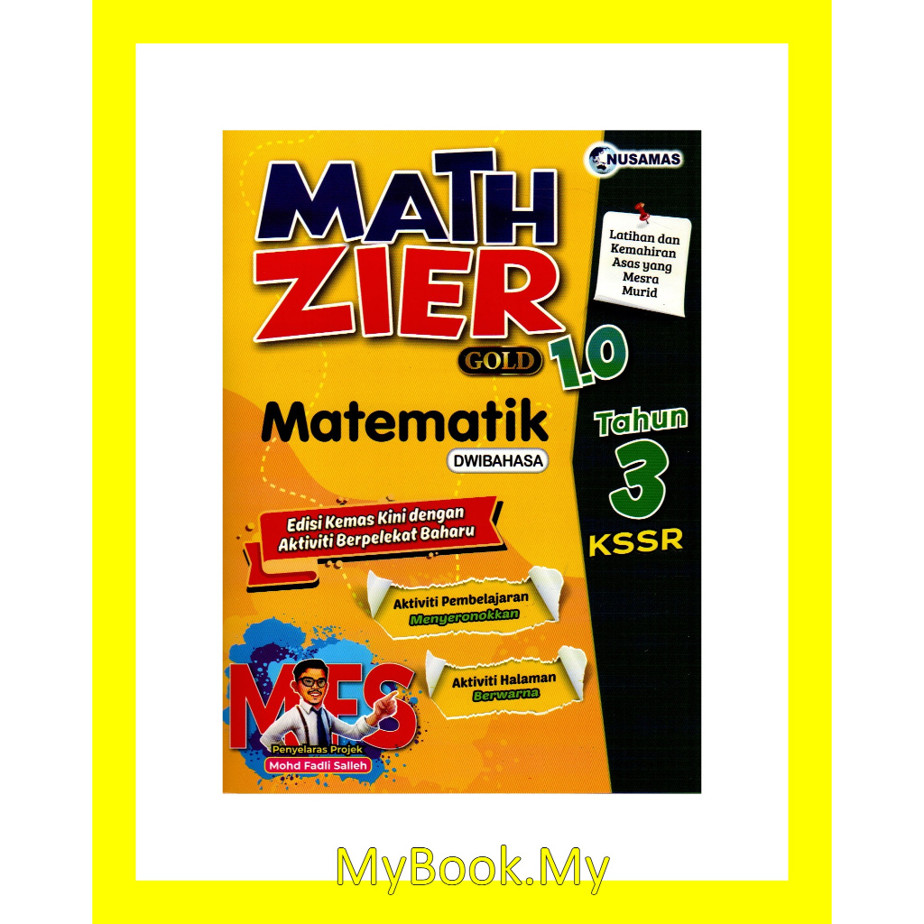 *BARU* MyB Buku Latihan : Matematik Mathematics - Tahun 3 Modul Eazier ...