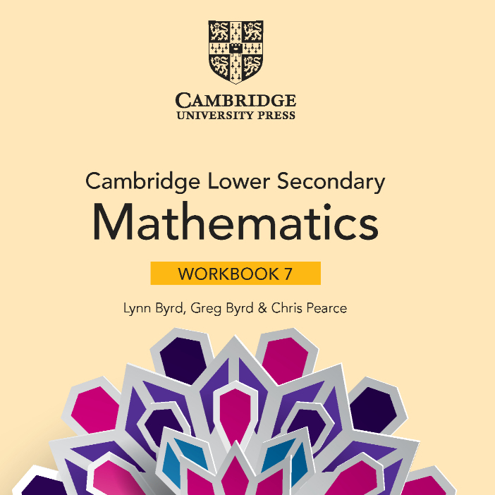 9 Cambridge Lower Secondary Mathematics Workbook 7 + Answer Year 7 Math Workbook Answer ...