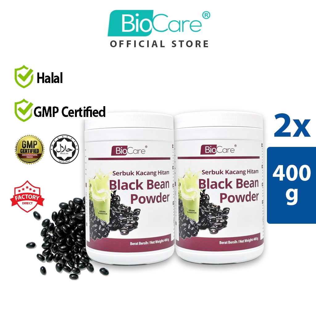 Biocare Black Bean Powder (2 x 400g) 黑豆粉 | Shopee Malaysia