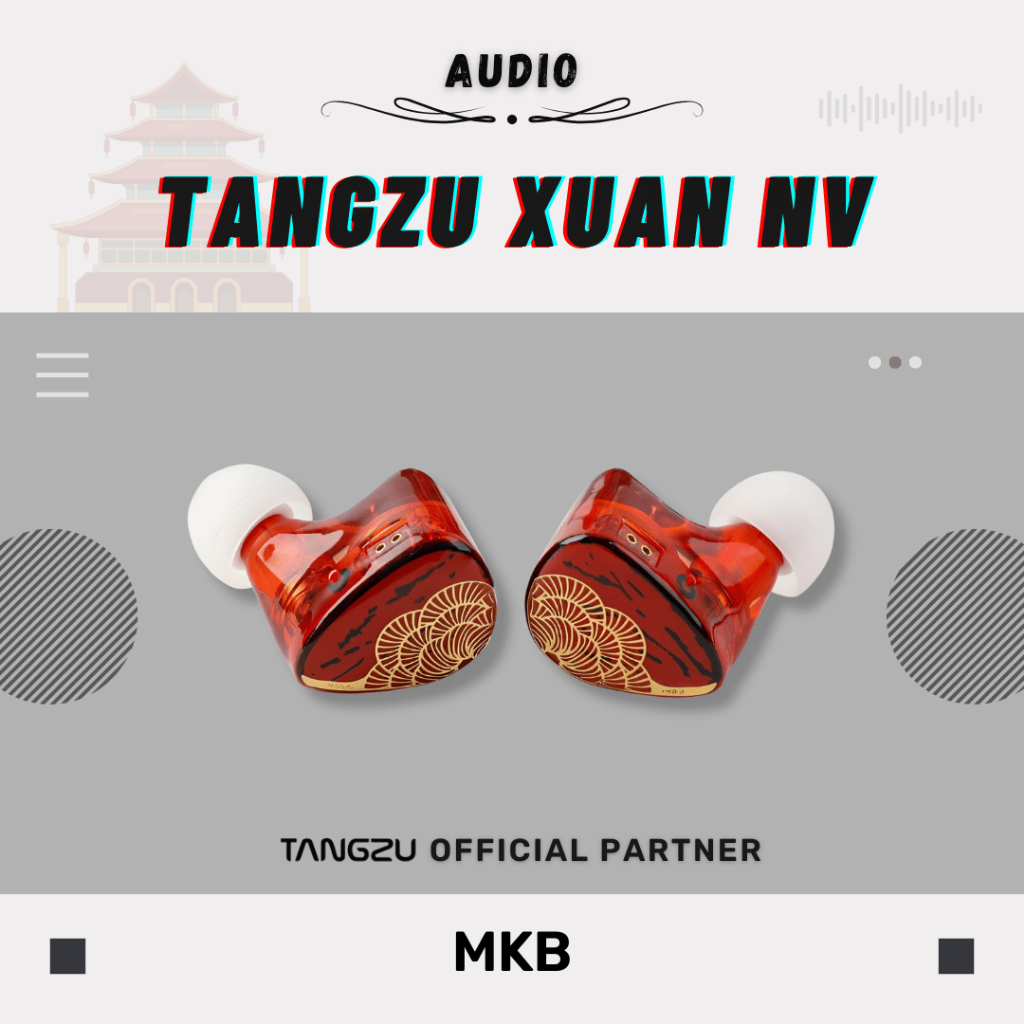 Tangzu x HBB Xuan Nv Dual Dynamic Drivers Detachable Cable In Ear ...