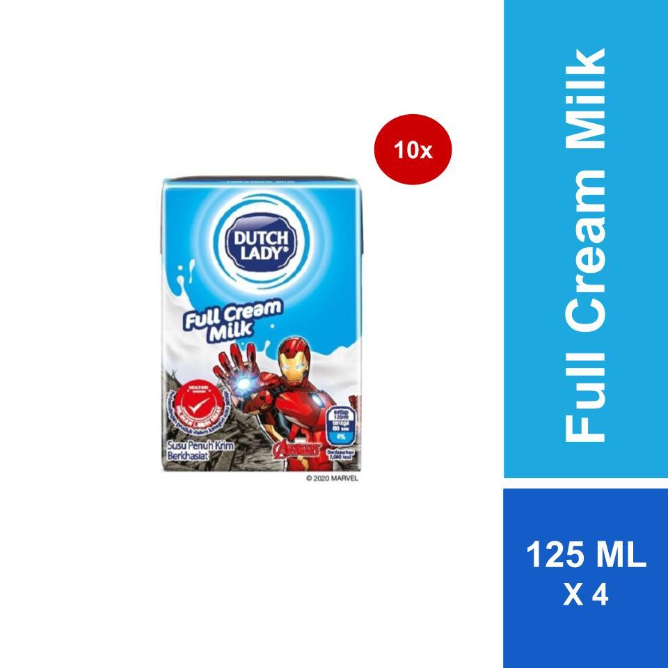 [Carton of 10] [Exp 10 Feb 2026 &/ Later] Dutch Lady Milky Marvel Full ...