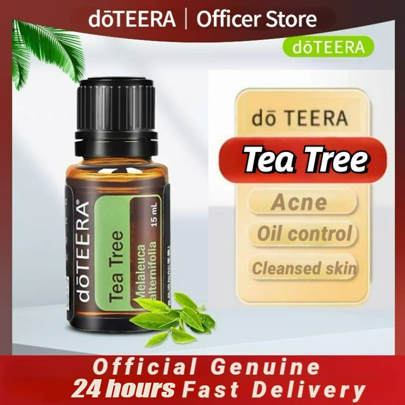 doTERRA Tea Tree Pure Essential Oil 15ML Effectively Remove Facial Acne ...