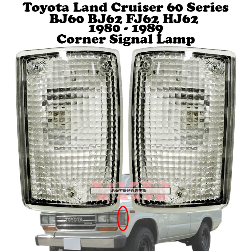NEW Toyota Land Cruiser 60 Series BJ60 BJ62 FJ62 HJ62 1980 - 1989 Front ...