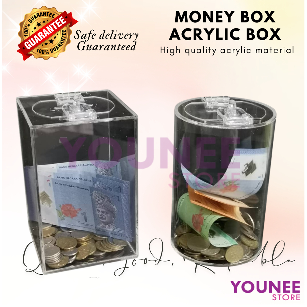 Saving coins box /MONEY BOX / BOX SIMPANAN WANG / COIN BOX / BOX ...