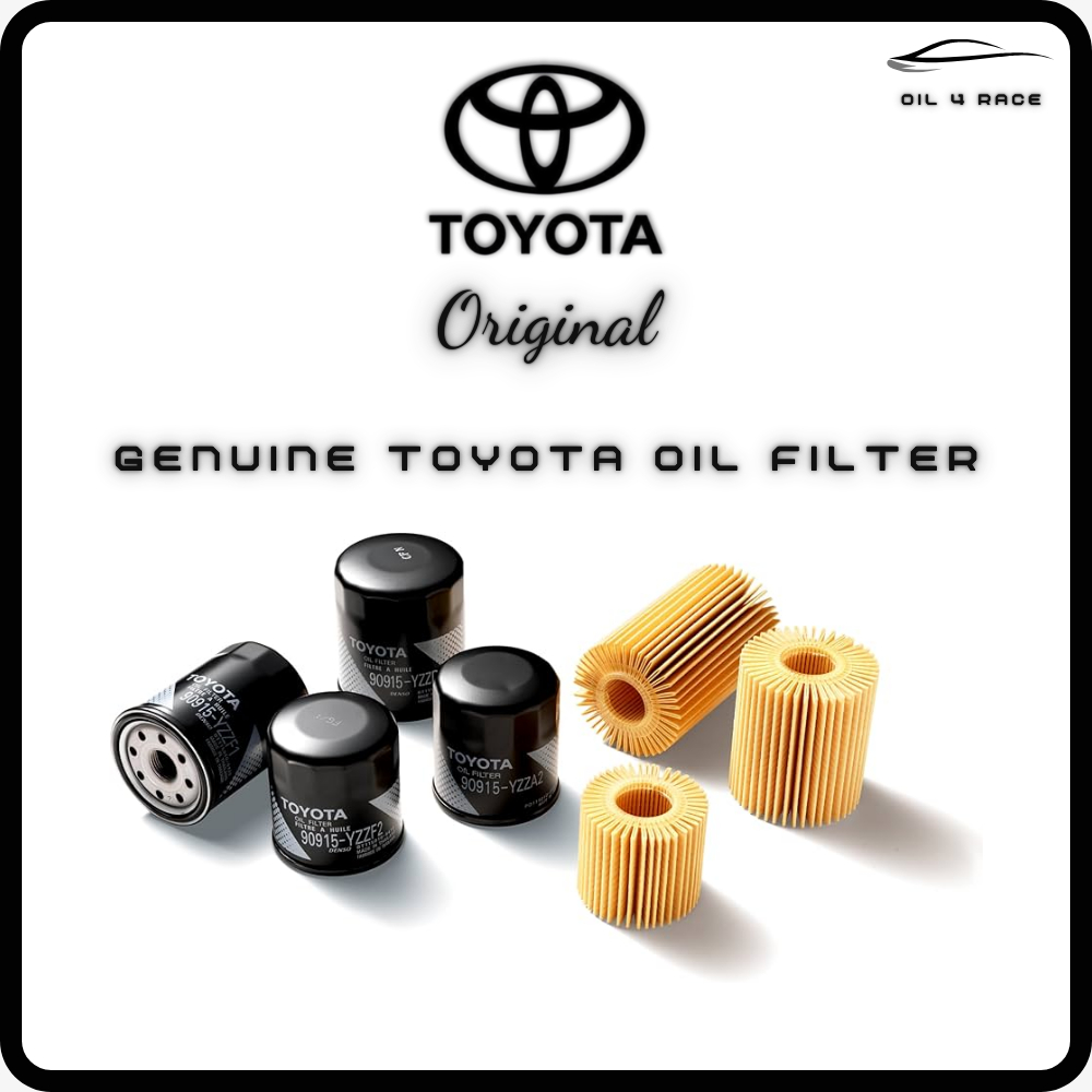 Genuine Toyota Oil Filter (Original) 04152-YZZA6 YZZD1 / 90915- YZZE2 ...